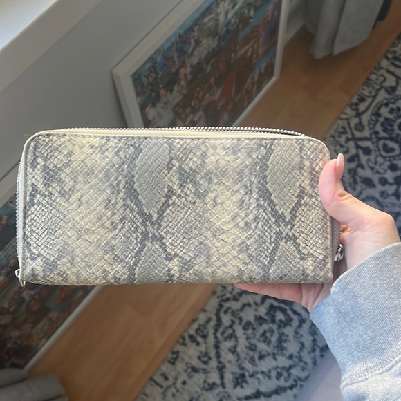 Bags | Snakeskin Wallet | Poshmark